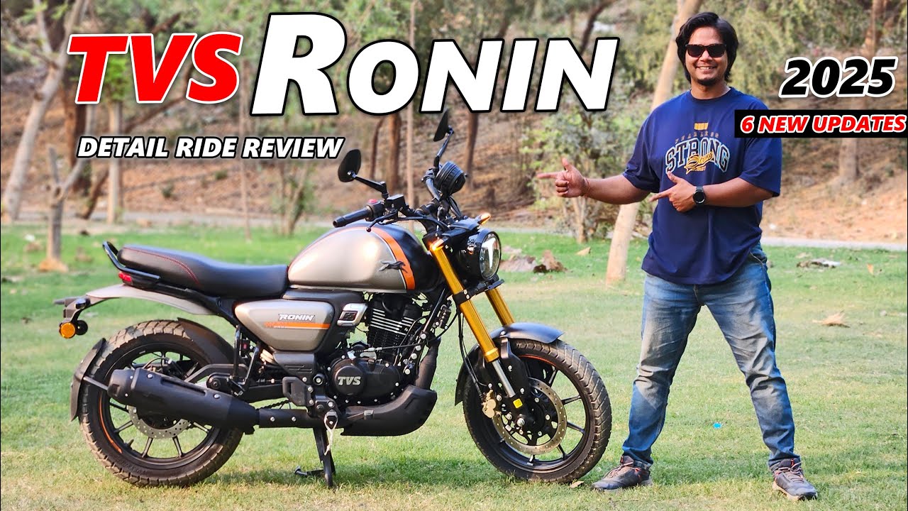 TVS Ronin 2025 Ride Review 🚀 | 6 Updates You Must Know + Price ...
