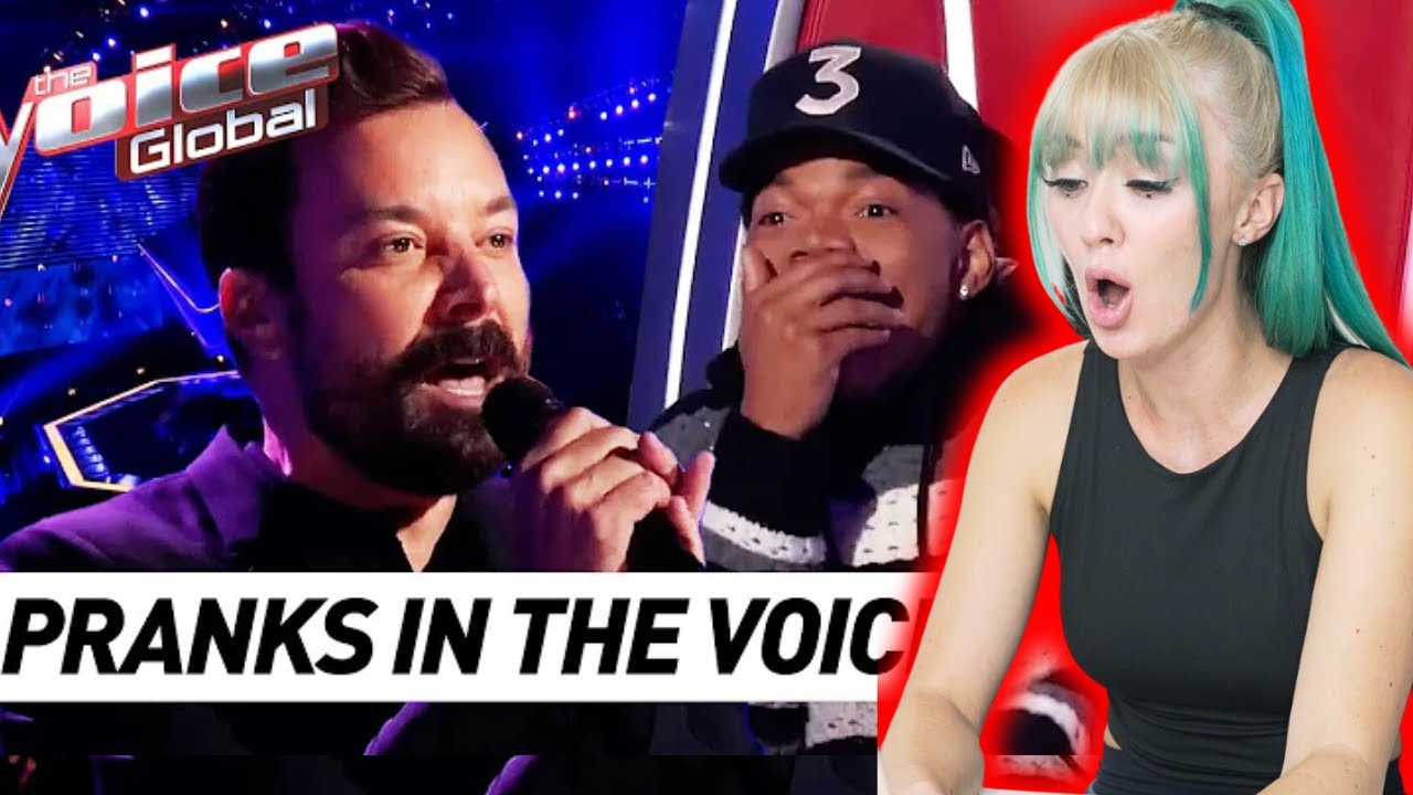 SINGER REACTS: 'Superstars PRANK The Voice coaches with unexpected ...