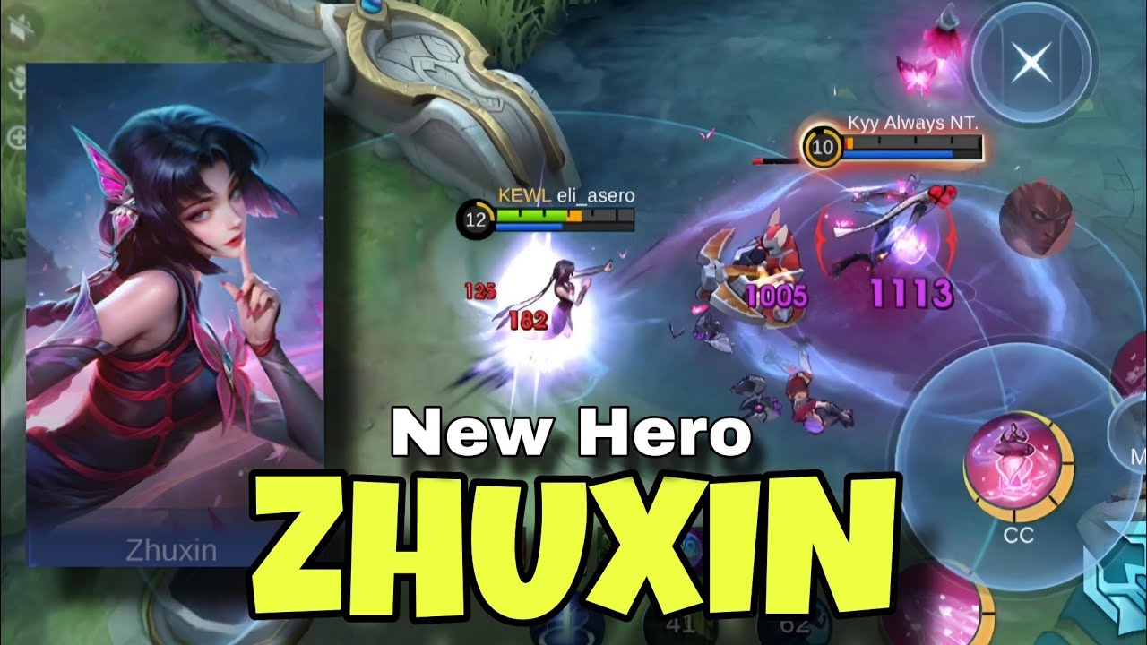 NEW META! zhu xin mlbb - zhuxin new hero - zhuxin gameplay - YouTube