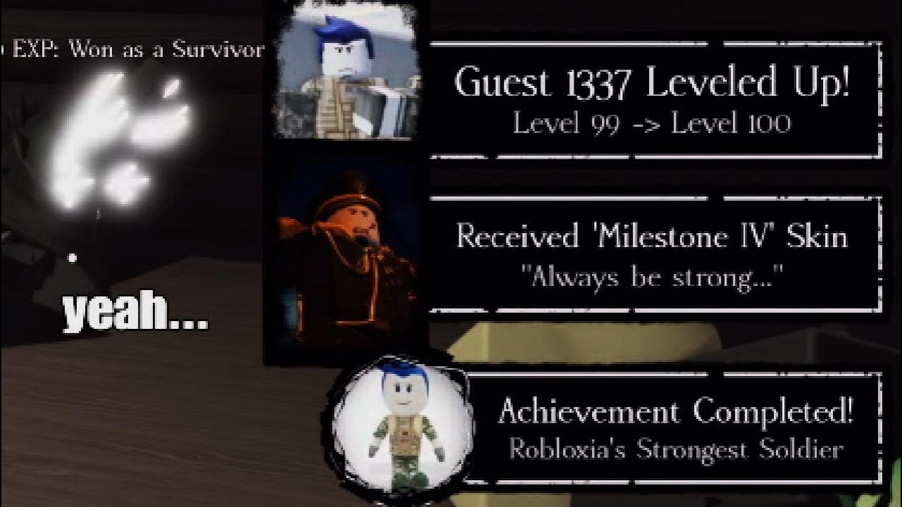 Guest Lv. 100! | ROBLOX Forsaken - YouTube