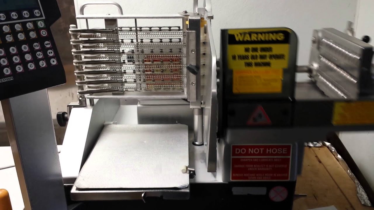 Bizerba a404 Slicer - YouTube