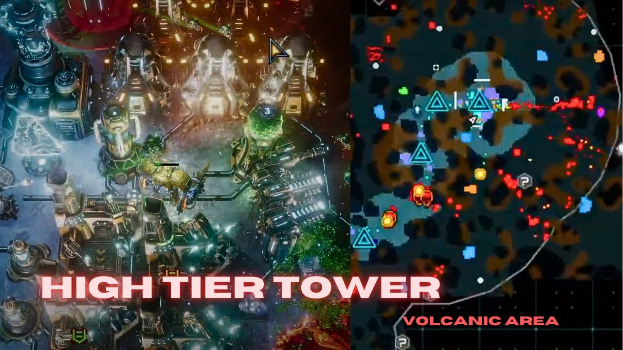 The Riftbreaker | Volcanic Area | Survival Brutal Difficulty - YouTube