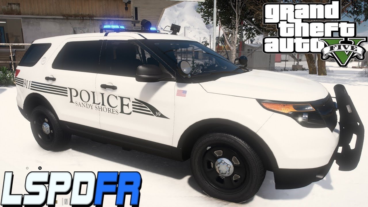 GTA 5 Live PD - Sandy Shores Police - Snow Patrol - LSPDFR (NVE) - YouTube