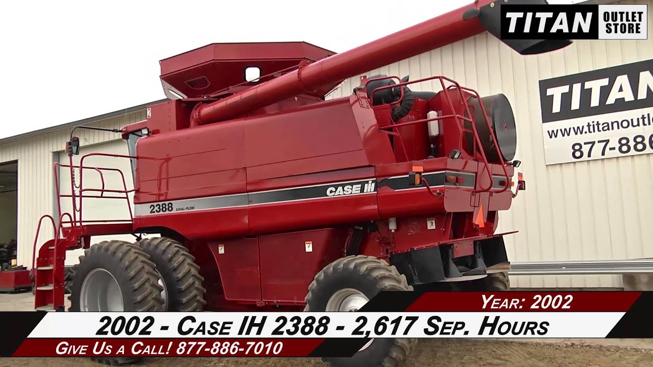 Case IH 2388 Combine For Sale - YouTube