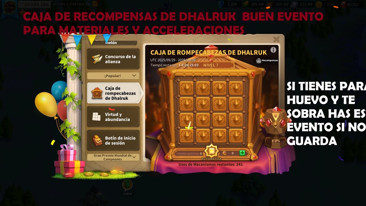 HACEMOS EL CAJA DE RECOMPENSAS DE DHALRUK|RISE OF KINGDOMS - YouTube