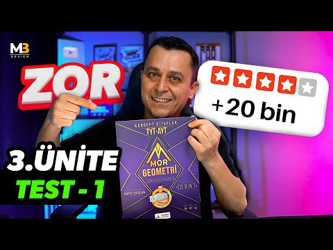 TEST-1 | ÜNİTE-3 | Mor Geometri Soru Bankası +20 BİN 🔥 | PARAF AKADEMİ