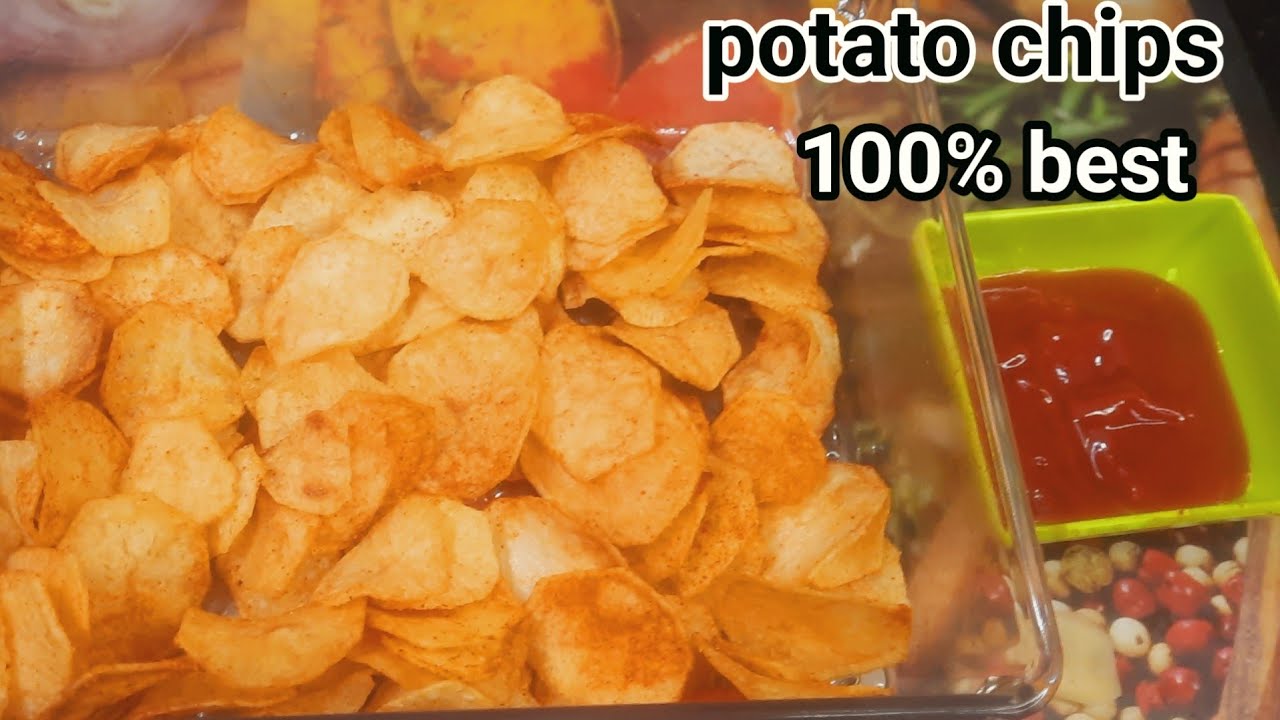 ఆలు చిప్స్ |perfect potato chips recipe by Luck4466 channem|5ని||లో ఆలు ...