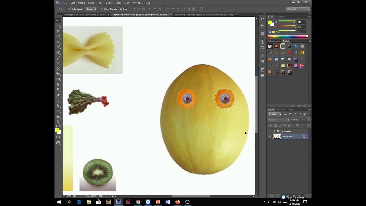 Photoshop@EV / Selections: Melon - YouTube
