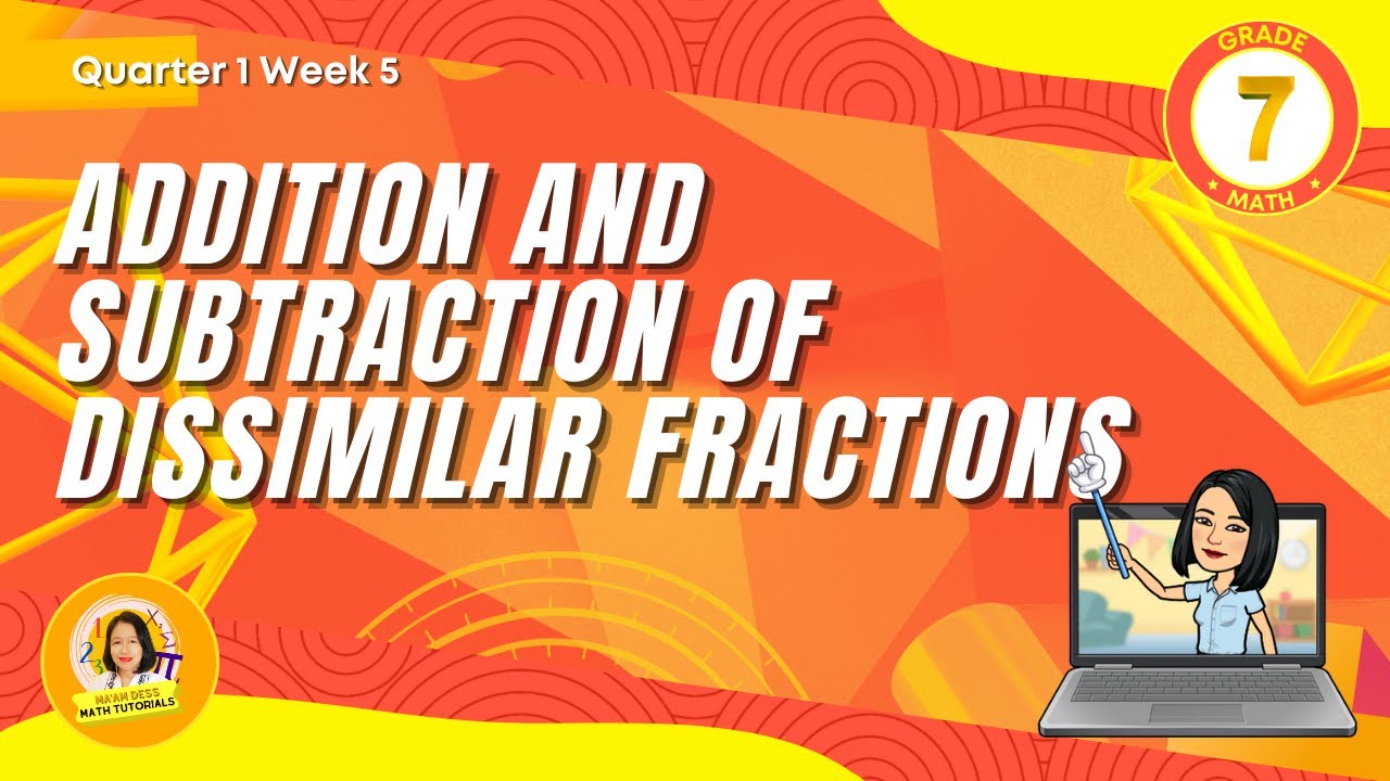 Addition And Subtraction Of Dissimilar Fractions Using Butterfly Method Addition And Subtraction Of Dissimilar Fractions Using Butterfly Method