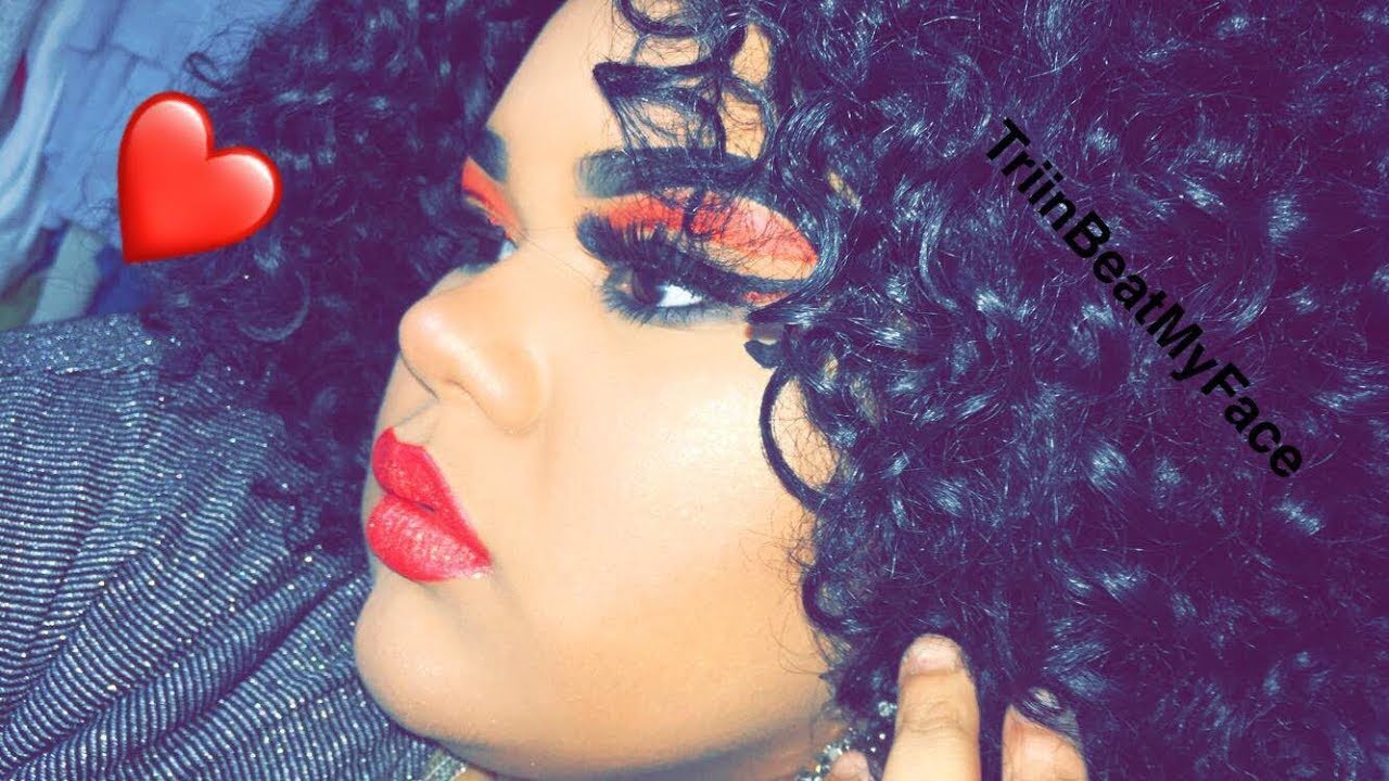 Valentines Day Cut Crease Makeup Tutorial Youtube