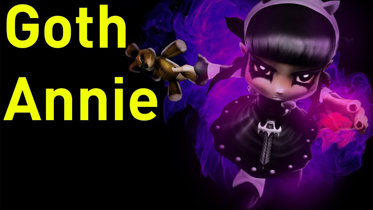 ♥ Annie Skins - Goth Annie [New Model] - YouTube