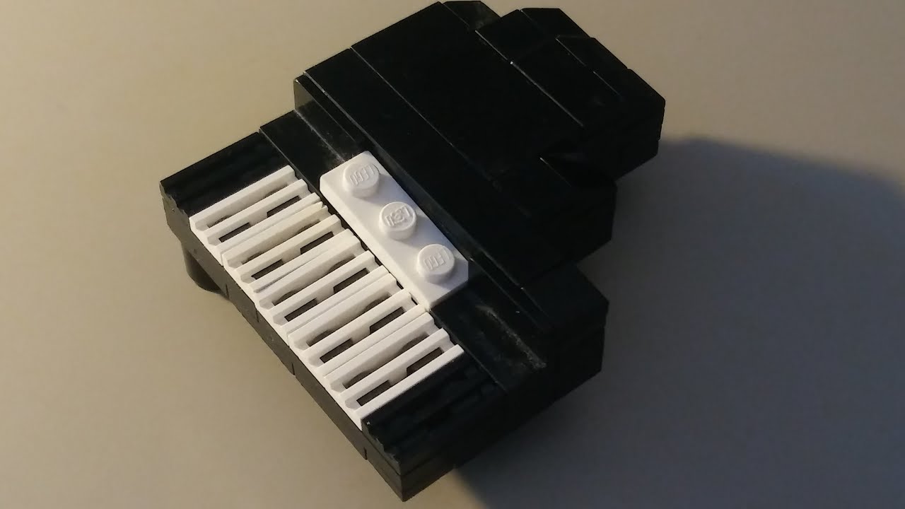 jak zbudować mini lego pianino- how to build mini piano- - YouTube