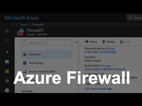 Deploying and Implementing Azure Firewall - YouTube