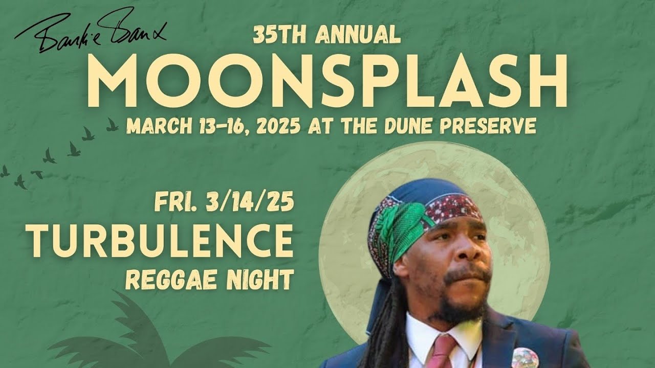 MOON SPLASH MUSIC FESTIVAL REGGAE NIGHT 1 TURBULENCE - YouTube