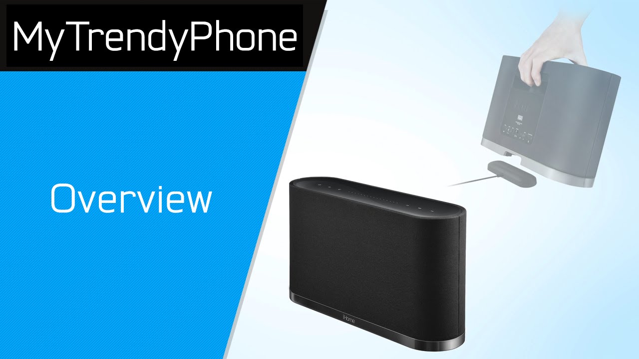 SDI iHome IW1 AirPlay Wireless Speaker for iPod, iPad, iPhone - YouTube