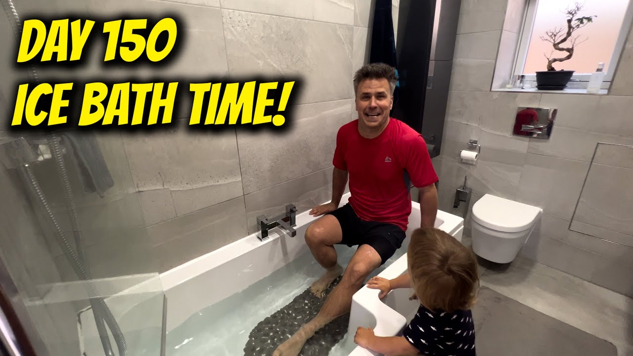 DAY 150: ICE BATH TIME! - YouTube