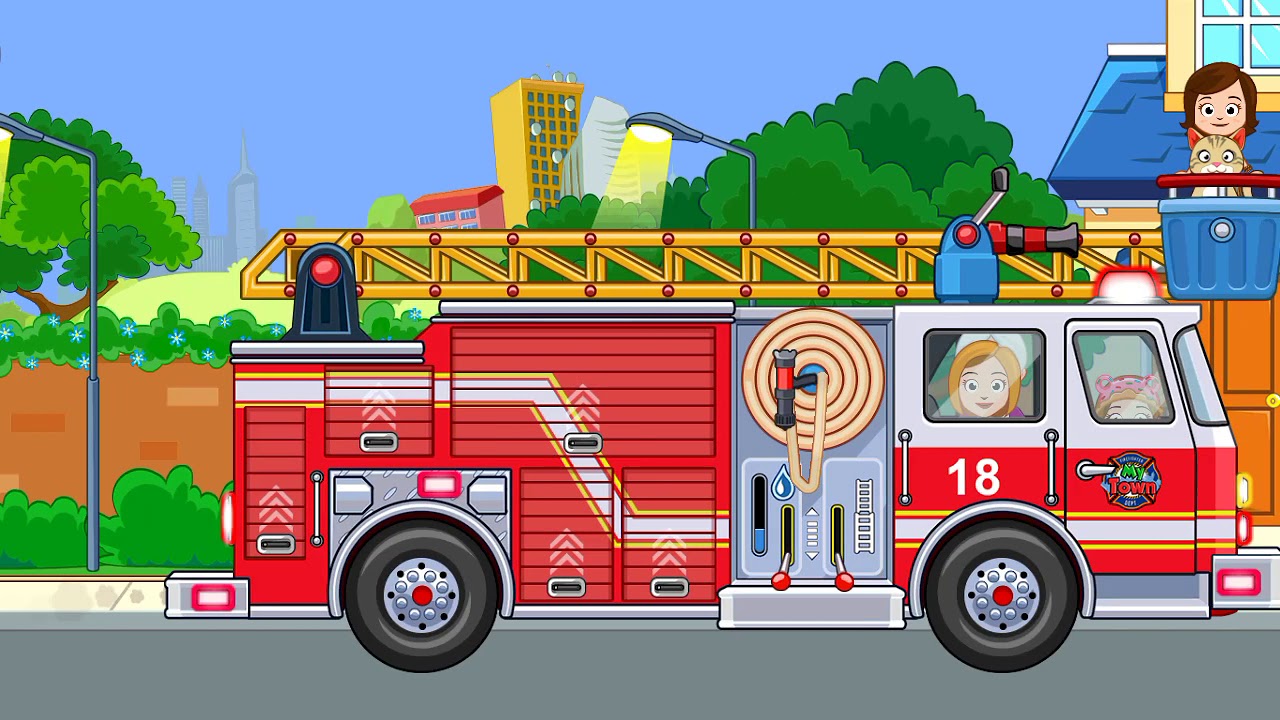My town fire station - YouTube