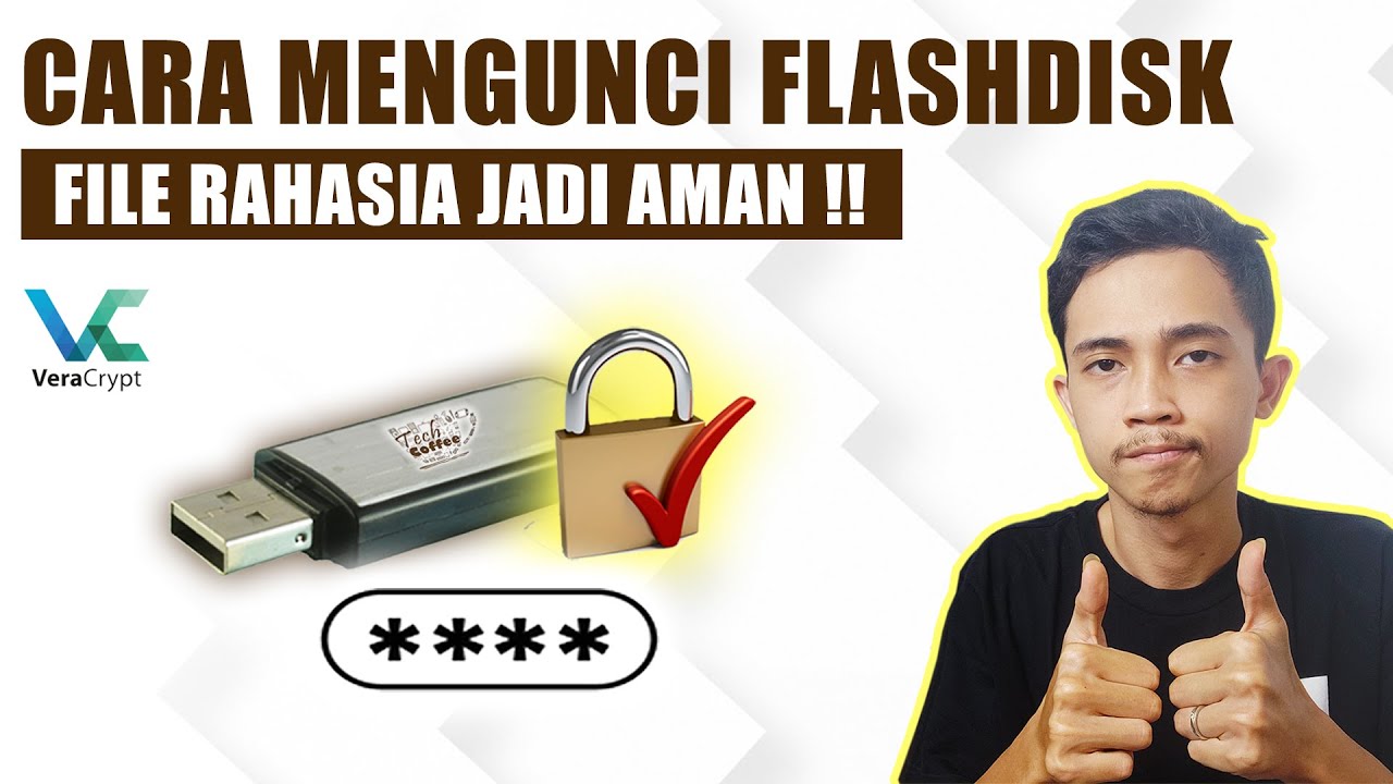 Cara PALING AMAN Kunci Flashdisk dengan Password agar Tidak Bisa di ...