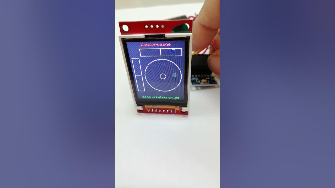 Arduino spirit level（製作Arduino 水平儀） - YouTube