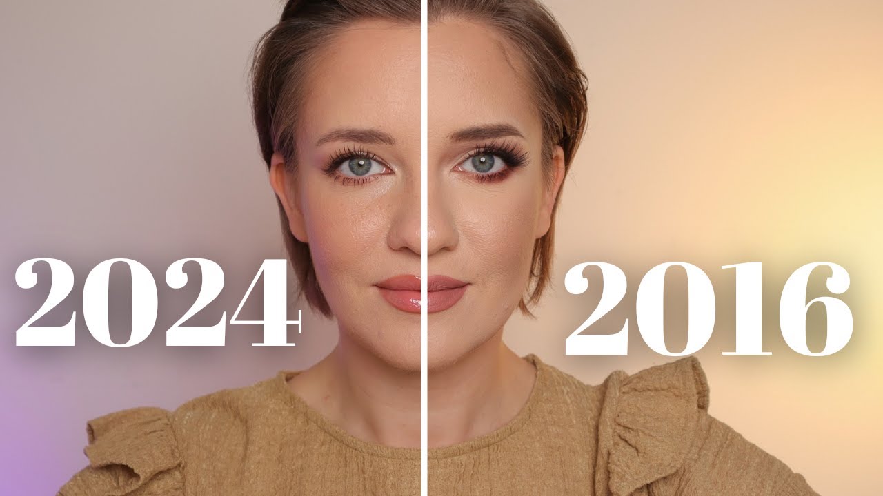 MAKIJAŻ 2016 vs 2024 | nostalgia i zmieniające się trendy - YouTube