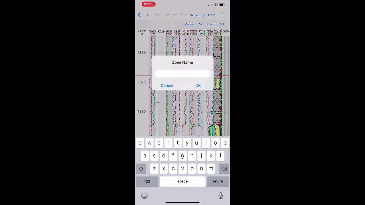 Inserting zone in LogScope Mobile - YouTube