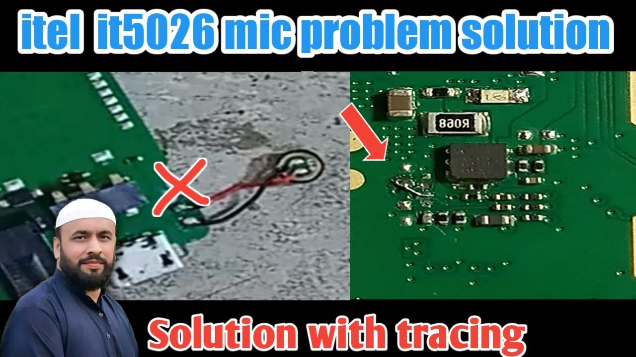 Itel it5026 mic not working solution | it5026 mic ways || itel mic ...