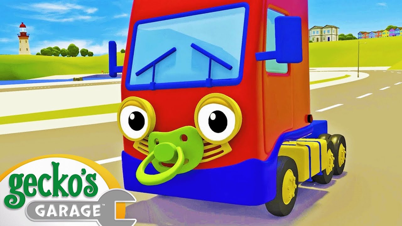Wheels On The Baby Truck | Baby Truck | Gecko's Garage | Kids Songs ...