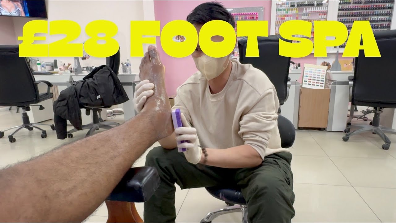 PEDICURE FOOT SPA ASMR - YouTube