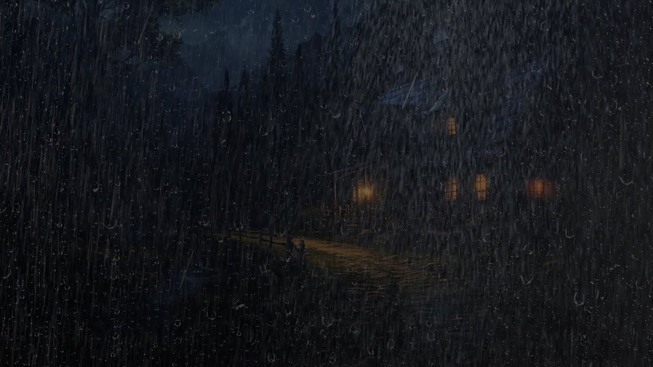 Gentle Rain, Gentle Wind And Thunder For A Refreshing Sleep - The Sound ...