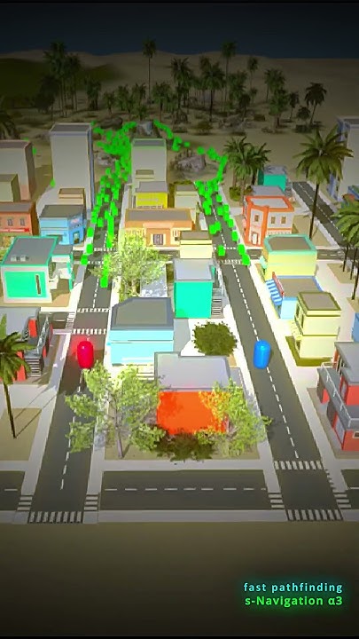 Multi-target fast dynamic pathfinding for Unity, UE, Godot and etc. - YouTube