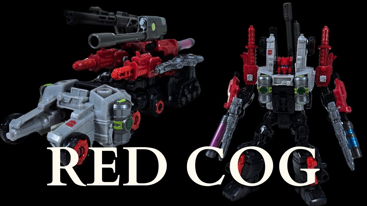 Transformers Legacy Red Cog - YouTube