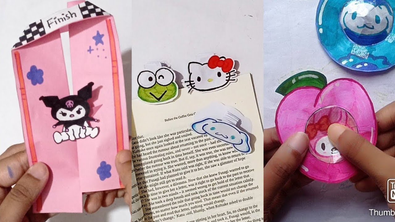 PAPER SANRIO TOY | How to make diy sanrio toy | mini sanrio toy | diy ...
