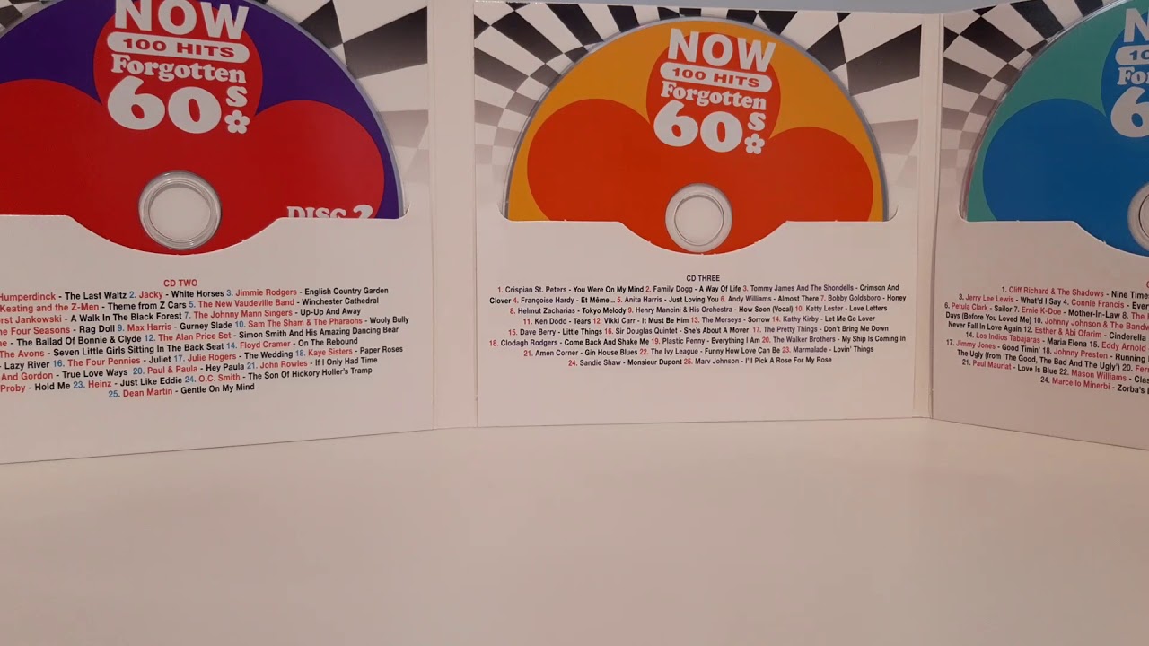 Now 100 Hits Forgotton 60s Review - YouTube