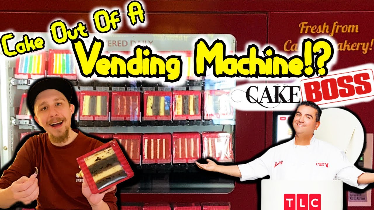 Cake Out Of A Vending Machine!? Cake Boss, Carlo's Bakery! # ...