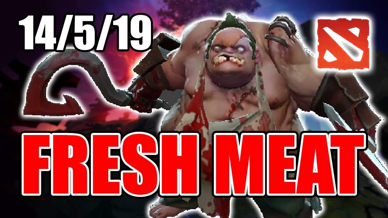 DOTA 2 - PATCH 7.07b - ROAMING PUDGE w. commentary [FRESH MEAT] - YouTube