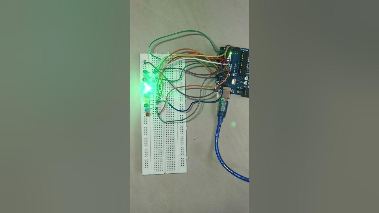 Led Chaser by Arduino Uno #arduinoproject #viral #ledchaser #subscribe - YouTube