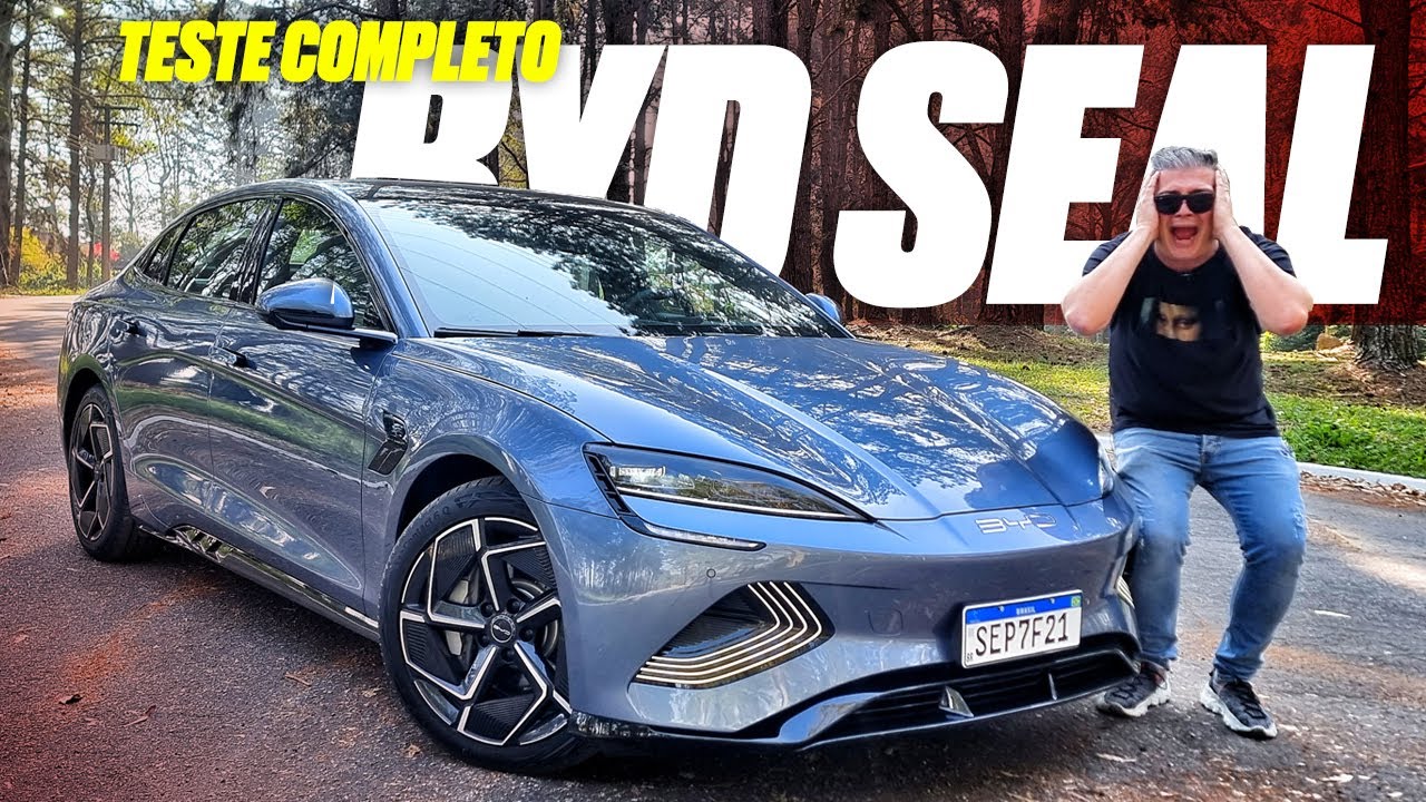 BYD Seal 2024 - POR MENOS DE R$ 300 MIL? 0 A 100 KM/H EM 3,7s ...