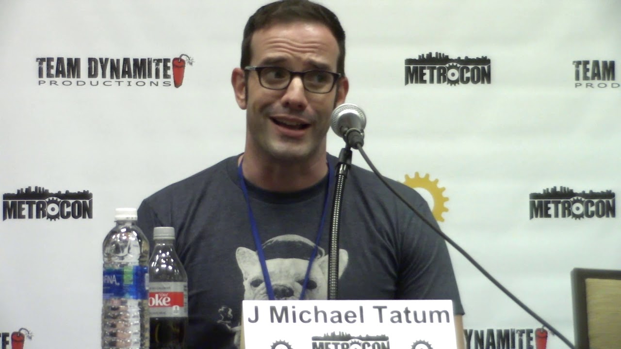 Meet & Greet - J Michael Tatum @ Metrocon 2018 - YouTube