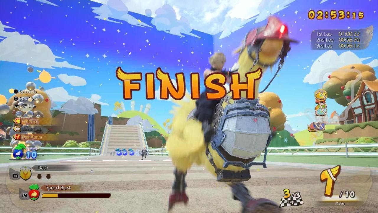 FINAL FANTASY VII REBIRTH - The Chocobo Race - YouTube