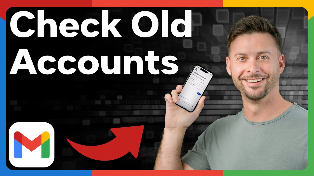 How To Check Old Gmail Accounts - YouTube