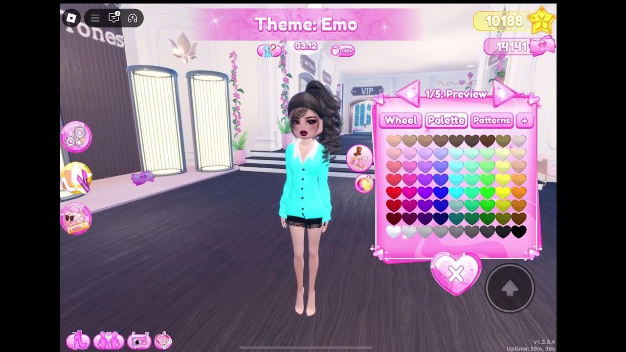 Spin the wheel dress to impress challenge part 2 - YouTube