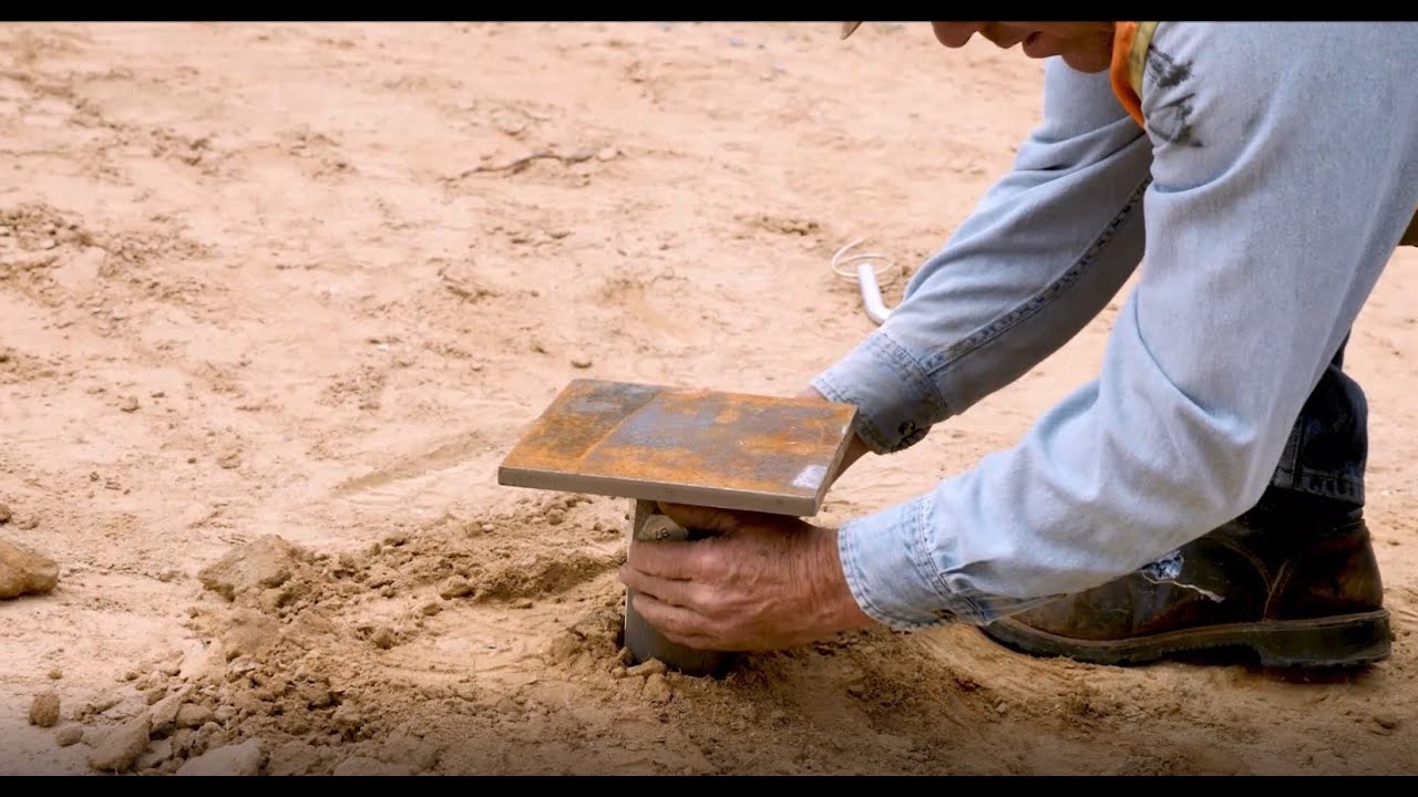 Foundation Helical Piers - New Construction - R.A. Murphy Construction - YouTube