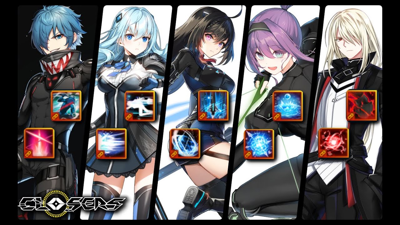 [클로저스/CLOSERS] New Fatal Crew & Prime/Shadow Agent Passive ‘연마’ - YouTube