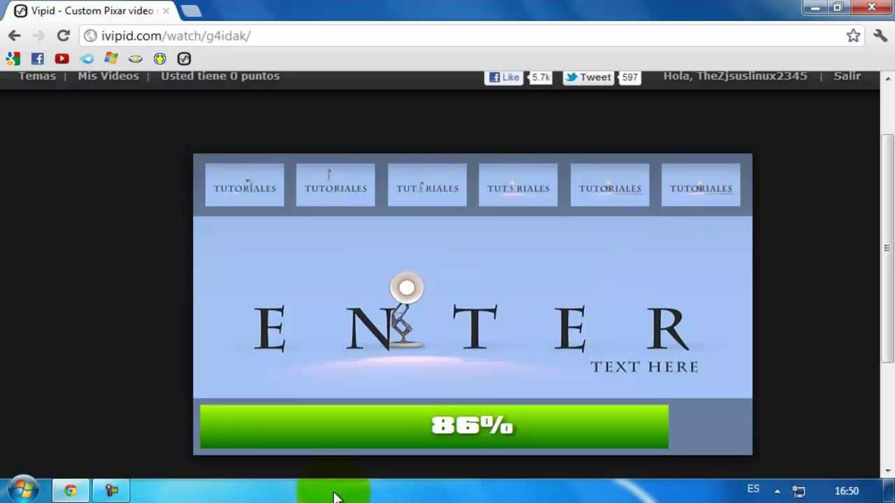 como hacer un intro de pelicula con tu nombre HD en 3 minutos - YouTube