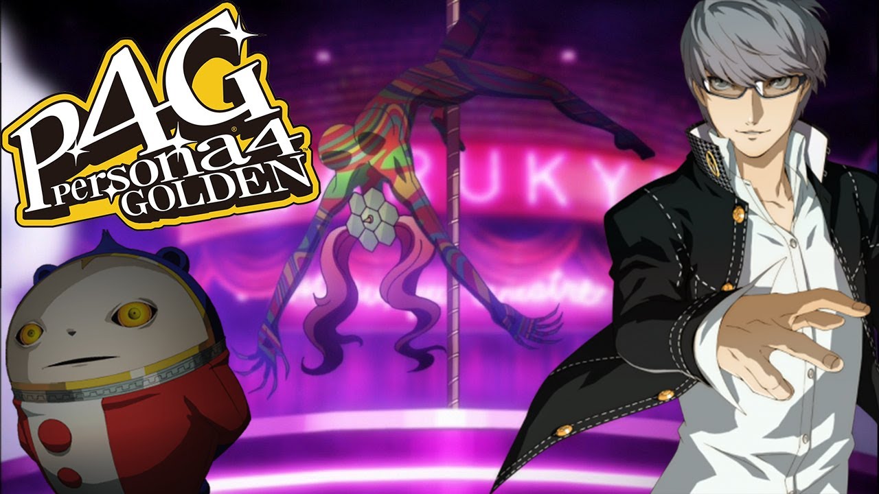 Persona 4 Golden - Challenge Run - Striptease with Rise/Teddie - YouTube
