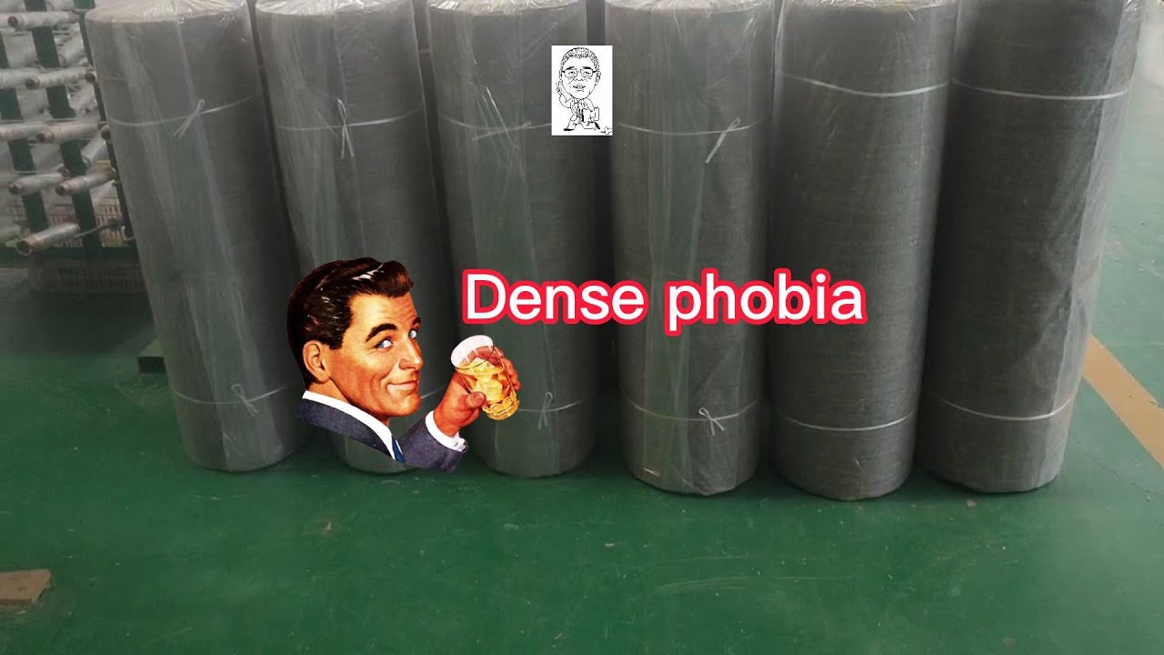 Dense phobia - YouTube