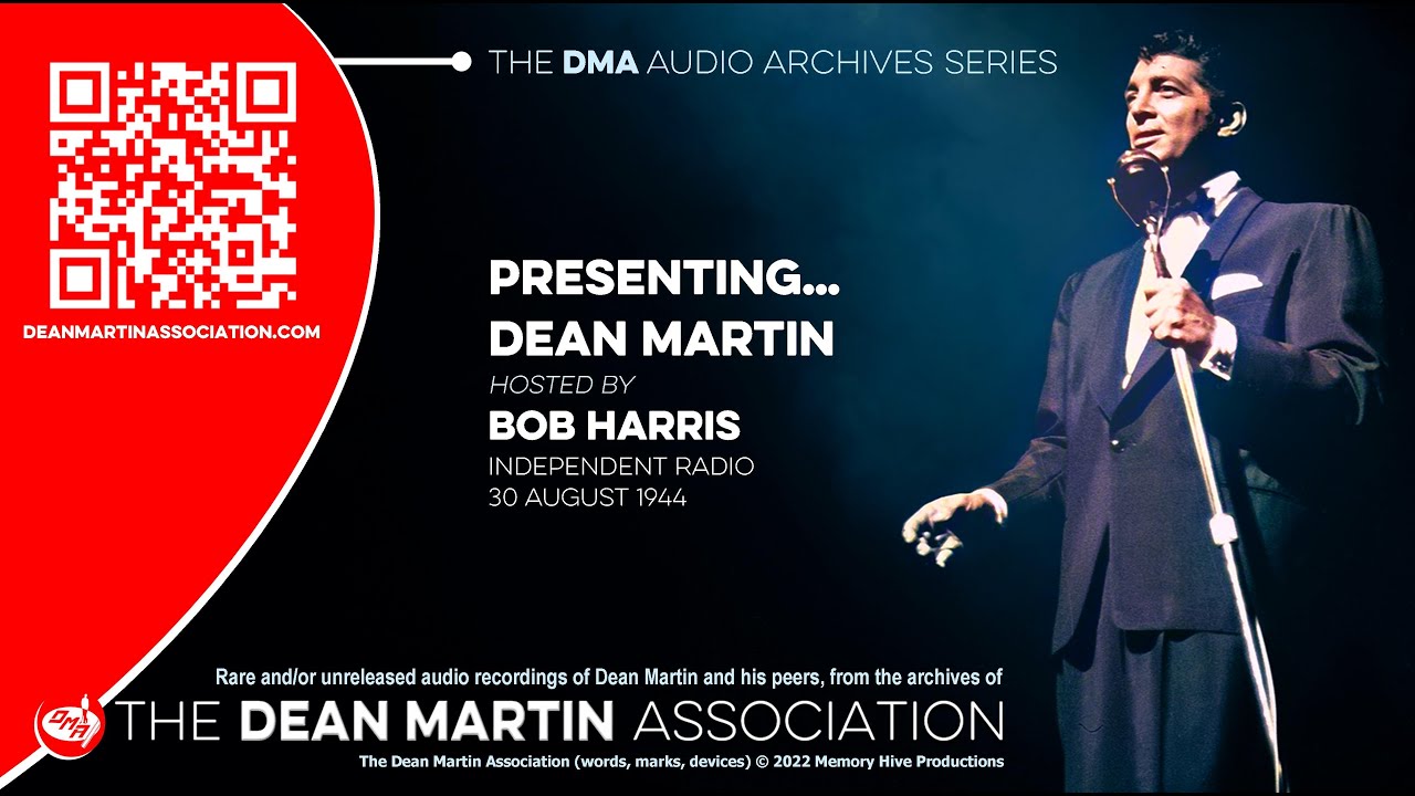 Dean Martin - rare radio show , 30 August 1944 (The DMA Audio Archive ...