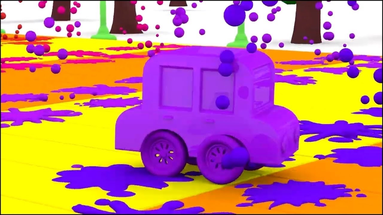 Escape the PURPLE RAIN! - Cartoon Cars - Cartoons for Kids - YouTube