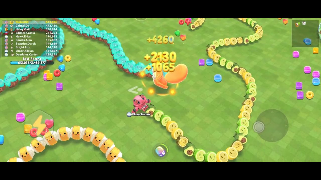 Sweet crossing snake io | cute snake part 2 - YouTube