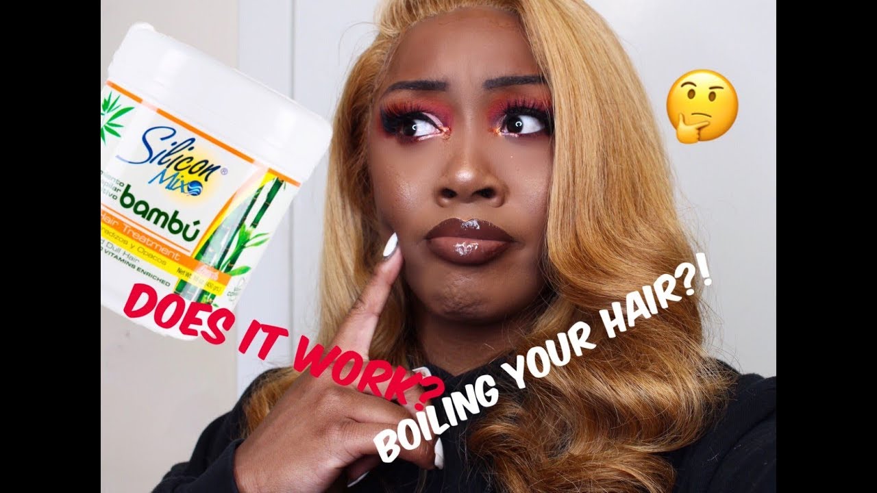 REVIVING YOUR OLD DULL HAIR WEAVE/WIG SILICON MIX METHOD - YouTube